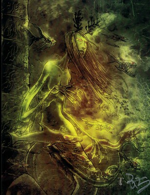 FISH CHIPS - Ben Templesmith (limited SIGNED print with embossed logo ...