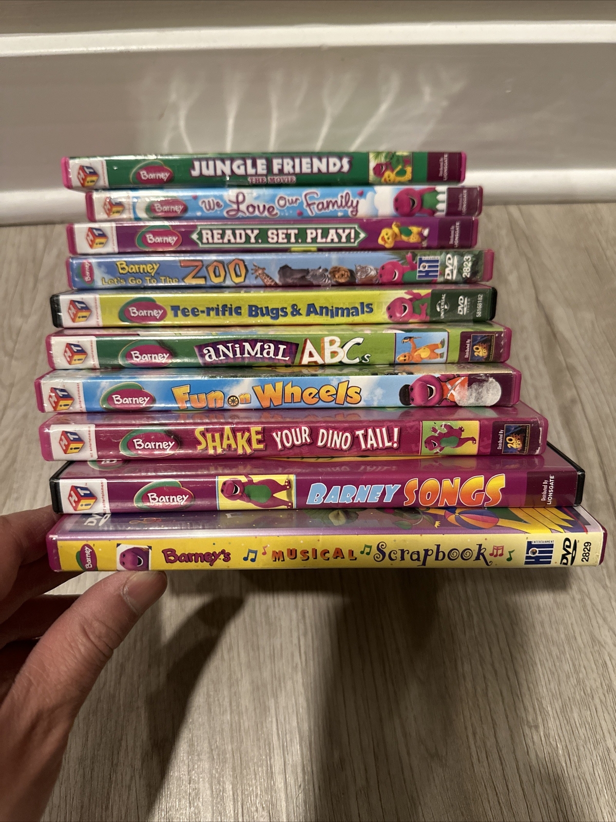 Barney DVD Lot of 10! Animal ABC, Jungle | Grelly USA