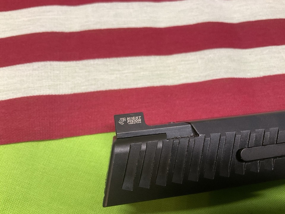 CZ P10C Slide OEM P 10 C With Night Fision Sights & Cajun Gun Works ...