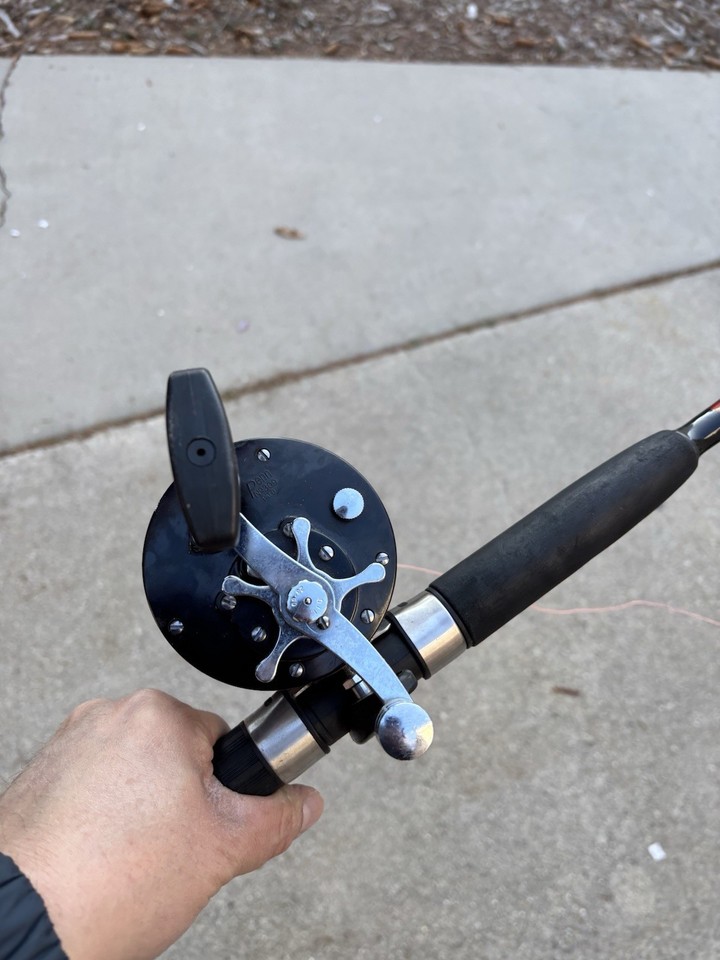 Penn Mariner Levelwind Rod Model MB2050C66 6'6" One Piece Rod. 20-50 lb ...