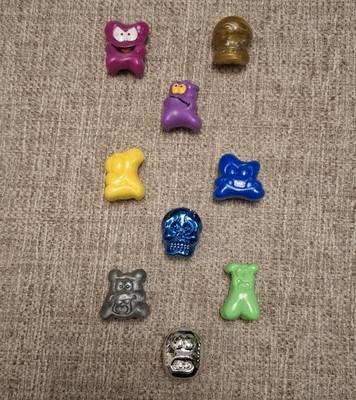 Set of 9 1990s Gogos Crazy Bones Mixed Figures Bundle | eBay UK