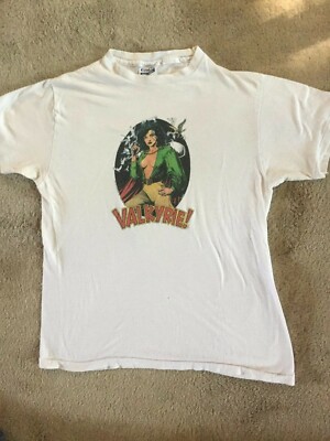VALKYRIE T-SHIRT - ECLIPSE COMICS - AIRBOY - 1981 BRIAN BOLLAND ART - L ...