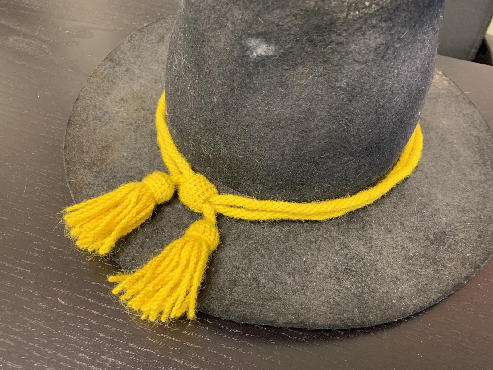 Civil War Union Army YELLOW Wool CAVALRY & Engineers Hat Cord - NEW | eBay