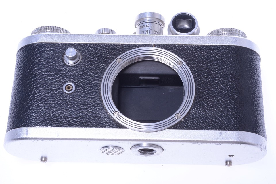 CORFIELD PERIFLEX I CHROME 35MM CAMERA *RARE, READ* 50MM 3.5 LUMAR-X ...