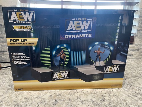 AEW UNRIVALED COLLECTION POP UP ENTRANCE STAGE UNOPENED AEW DYNAMITE ...