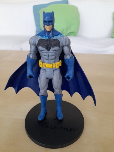 Custom Batman DCEU blue batsuit Batfleck action figure | eBay