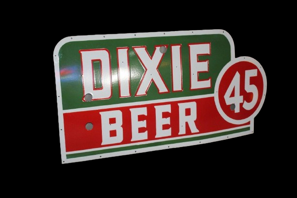 RARE DIXIE BEER PORCELAIN NEON SIGN SKIN 45 INCHES SSP | eBay