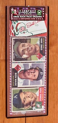 1953 Topps Christmas Rack Pack Sealed and Authenticated Potential ...