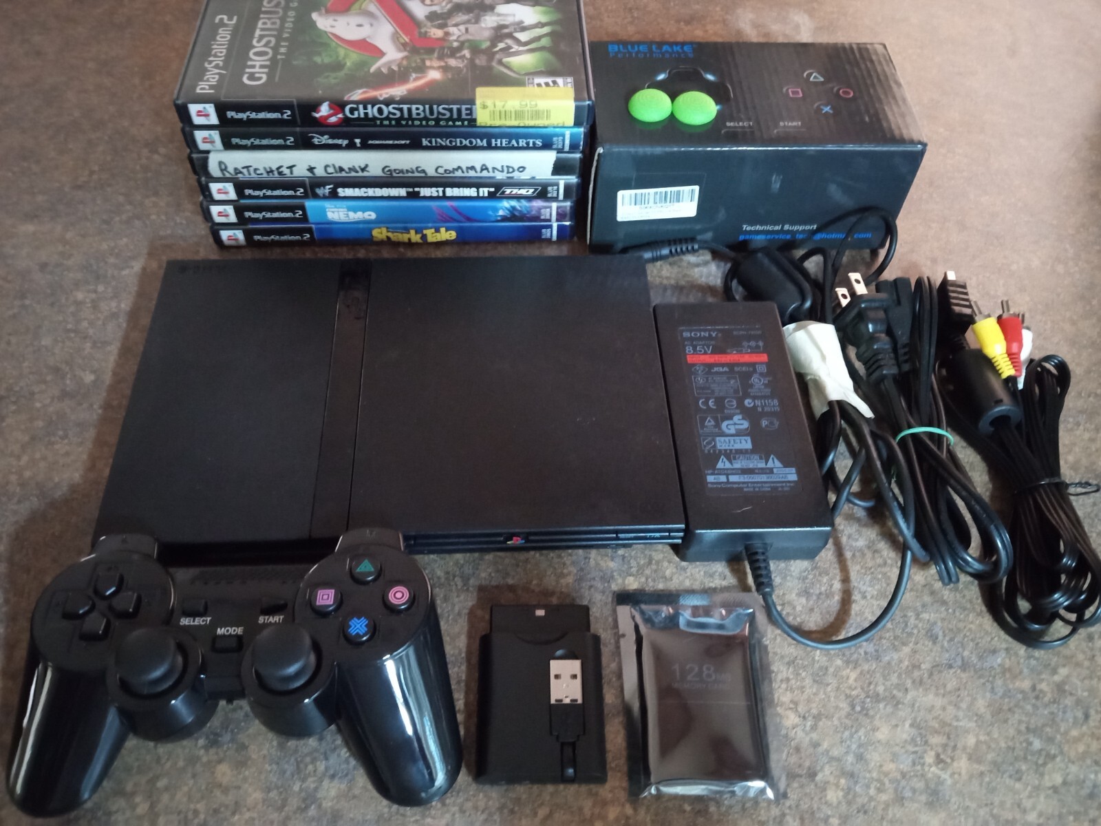 Sony Playstation PS2 Slim Console Bundle. SCPH-70001. Tested and ...
