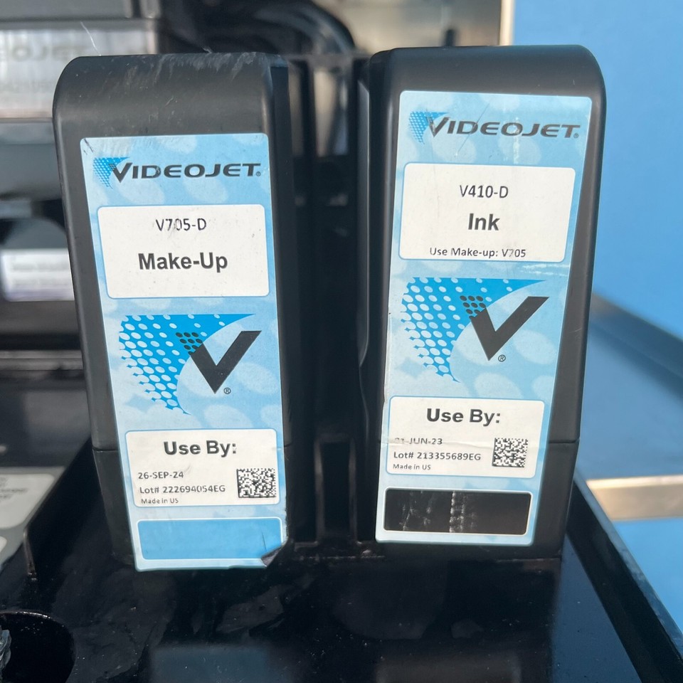 Videojet 1520 Inkjet Industrial Printer Coder Coding QR, Lot, Guarantee ...