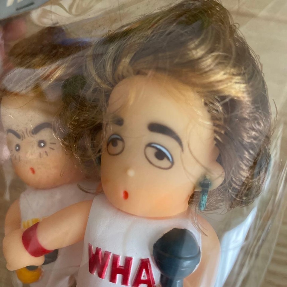 WHAM! Soft vinyl figure in bag Girl Doll 6-12 Months Brown Black from ...