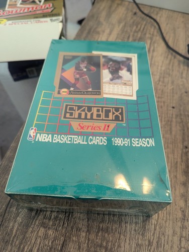 1990-1991 NBA SKYBOX Series 2 Factory Sealed Box Michael Jordan Bird ...
