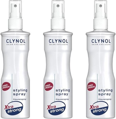Clynol Xtra Strong Styling Spray 3x250 ml | eBay.de