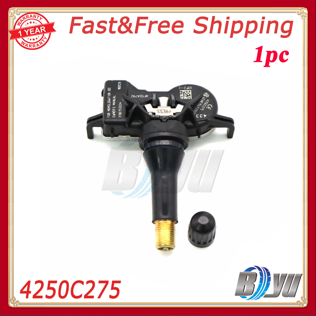 4250C275 TPMS Tire Pressure Sensor For Mitsubishi Attrage Eclipse Cross ...