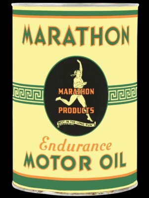 Marathon Endurance Motor Oil, Findlay, OhiO NEW METAL SIGN: 9 x 12 ...