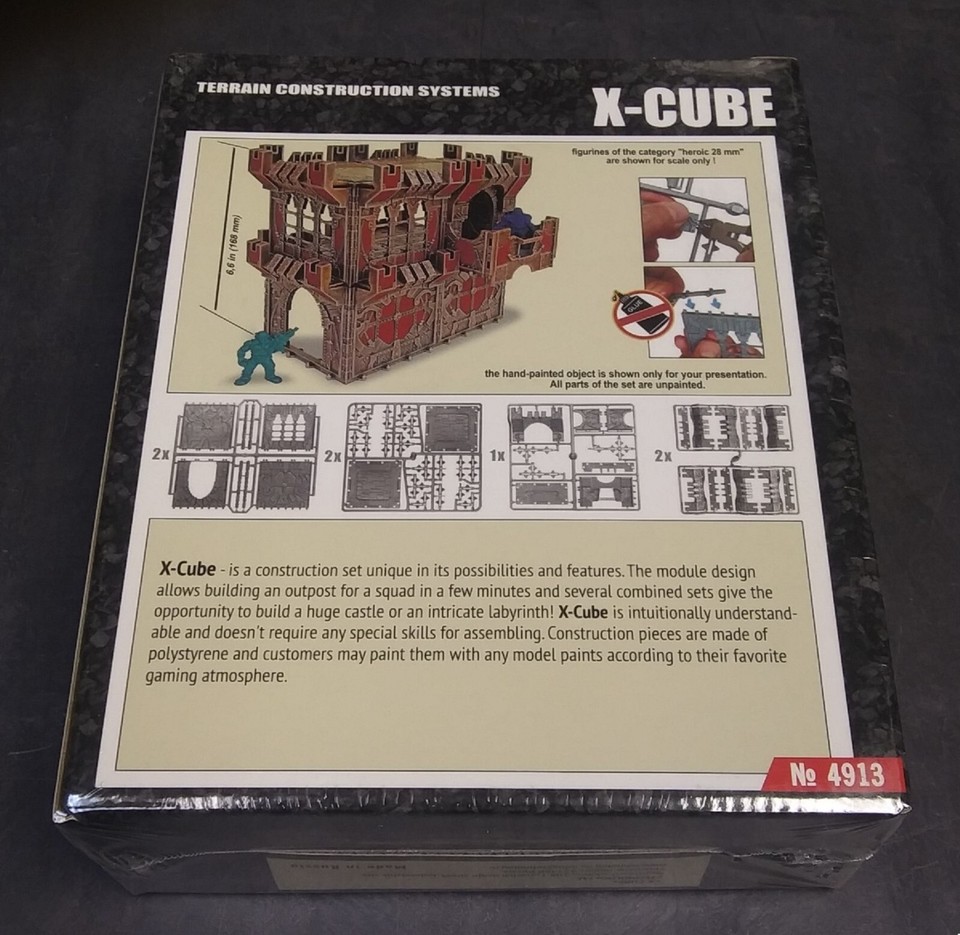 Pegasus Hobbies X-Cube Terrain Construction Set 28mm Gaming Kit - 4913 ...