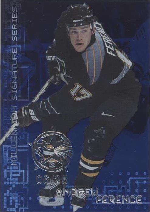 1999-00 In the Game Be A Player Millennium Signature Series - Andrew ...