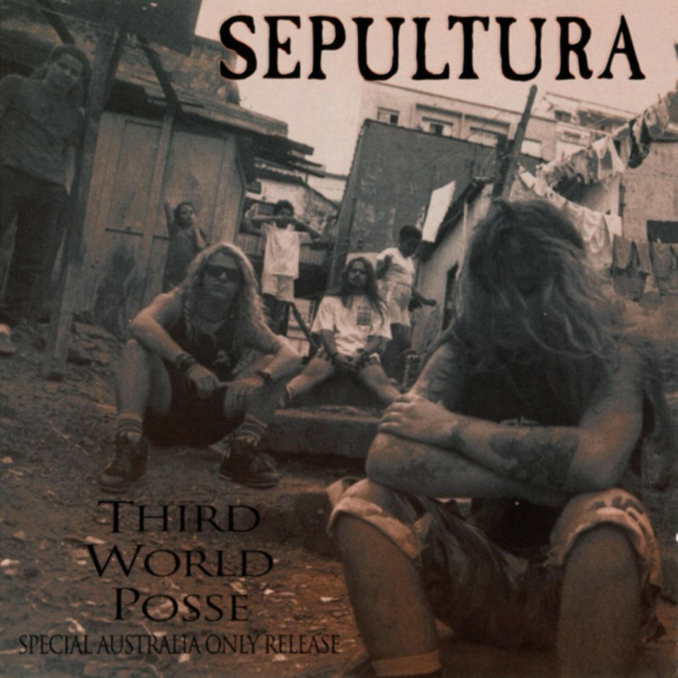 SEPULTURA Third World Posse BANNER HUGE 4X4 Ft Fabric Poster Tapestry ...