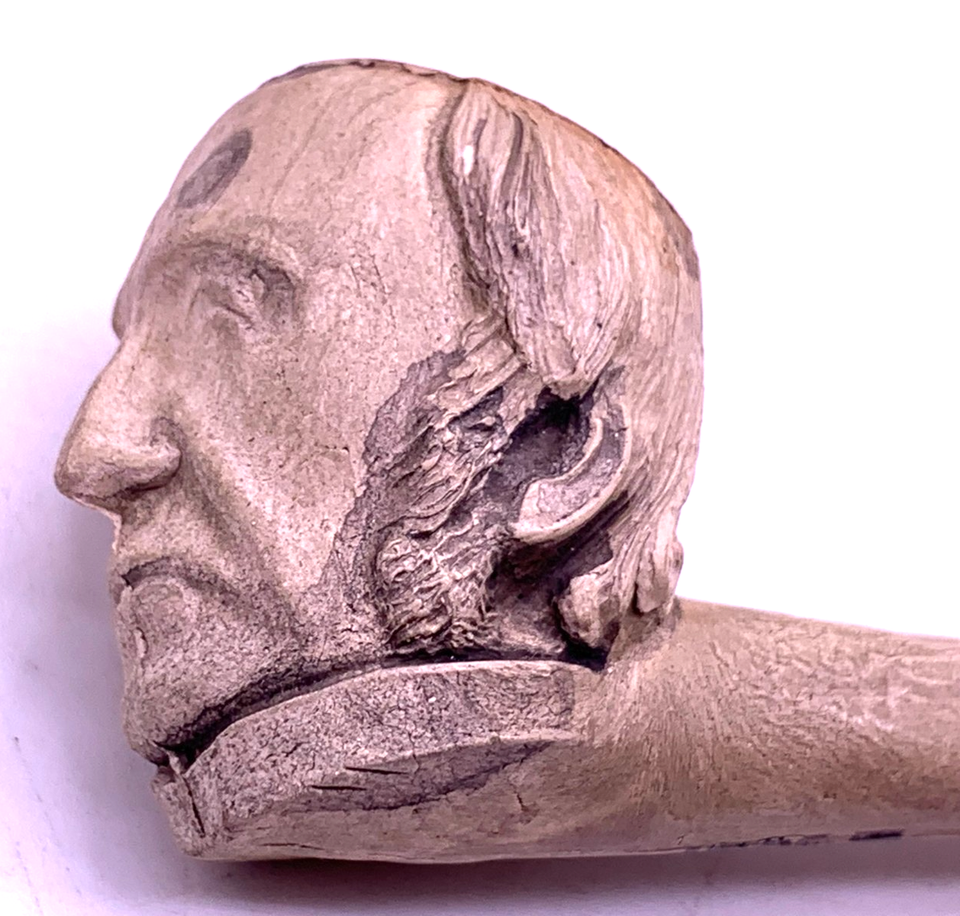 Vintage Old Cutty clay pipe Made in England John Pollock No. 253 in ...