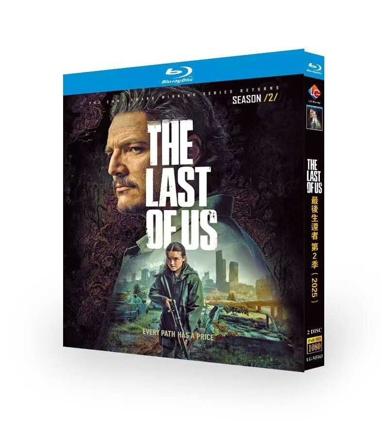 The Last of Us Season 2 (2025) TV Series 2Disc All Region Free Boxed ...