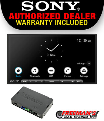 Sony XAV-AX6000 Car Stereo + ADS-MRR iDat-aLink Maestro RR Radio ...