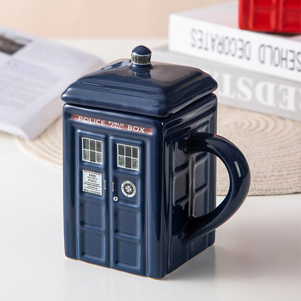 Doctor Who TARDIS Mug Coffee Cup Police Box Public Call Edition Ceramic ...