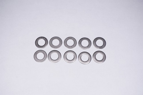 Lot of 10 NAS620C8L MIL Flat Washer #8 8L Stainless Steel NAS 620 NOS ...