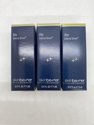 SKINBETTER Alto Defense and Repair Serum 3x5ml=15ML Sample Size NEW ...