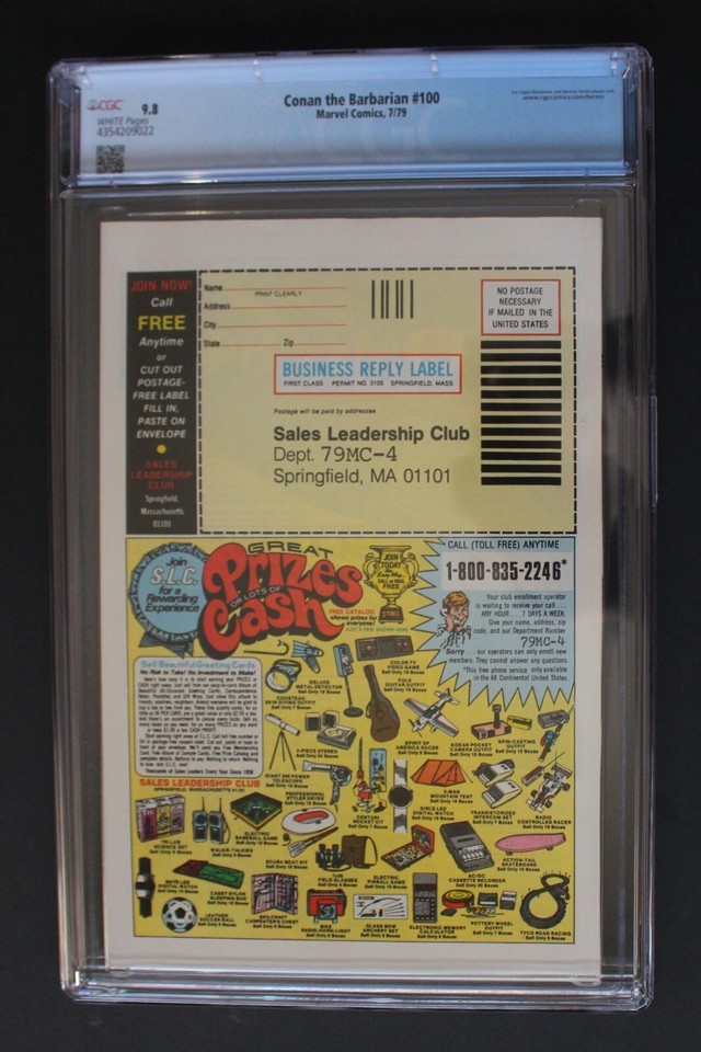 CONAN The Barbarian 100 DEATH BELIT Queen Black Coast REH 1979 ...