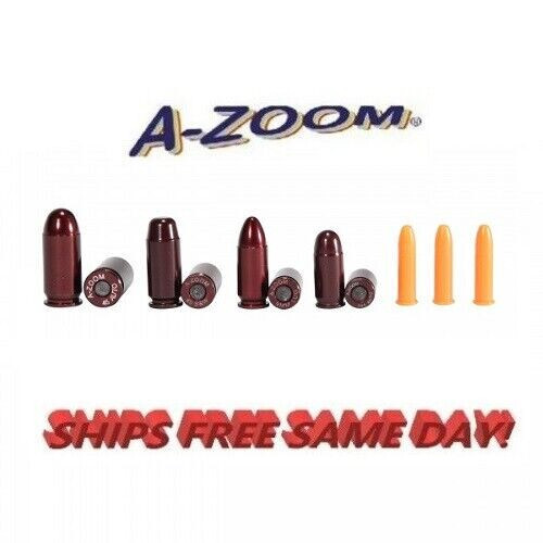 A-ZOOM Action Proving Dummy Round, Snap Cap NRA Instructor Variety Pack ...