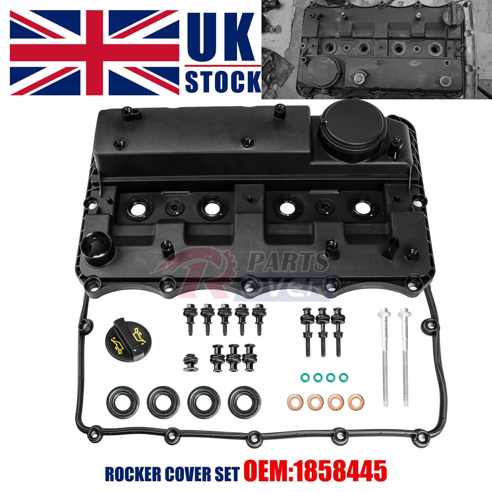FOR FORD TRANSIT MK7 MK8 2.2 CUSTOM 2.2 TDCI ROCKER CAM COVER WITH ...