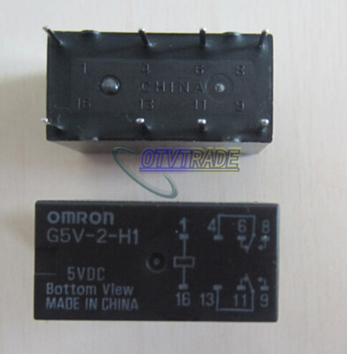 1PC NEW OMRON RELAY DIP-8 G5V-2-H1-5VDC | eBay