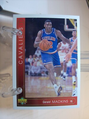 1993-94 Upper Deck Basketball #337 Gerald Madkins RC Cleveland ...