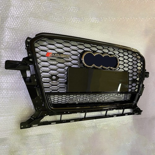 2013-2018 Audi Q5 SQ5 RSQ5 Style Black Honeycomb Grill Front Bumper ...