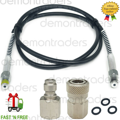60CM HIGH PRESSURE CHARGING FILL HOSE WHIP AIR RIFLE PCP AIR RIFLE PUMP ...