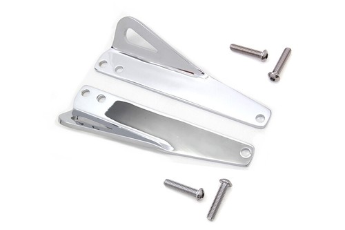 CHROME PLATED TIE DOWN BRACKETS HARLEY DAVIDSON SOFTAIL TOURING | eBay