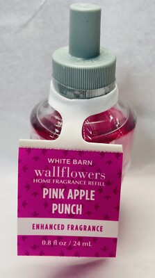 BATH & BODY WORKS~PINK APPLE PUNCH~ENHANCED FRAGRANCE~WALLFLOWER REFILL ...