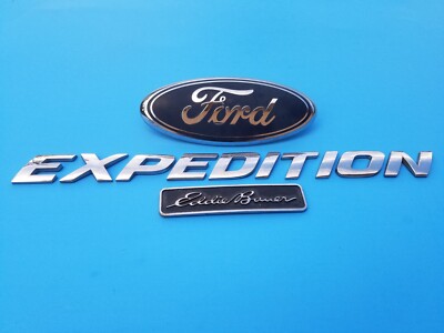2005 2006 FORD EXPEDITION EDDIE BAUER REAR GATE EMBLEM LOGO BADGE SET ...