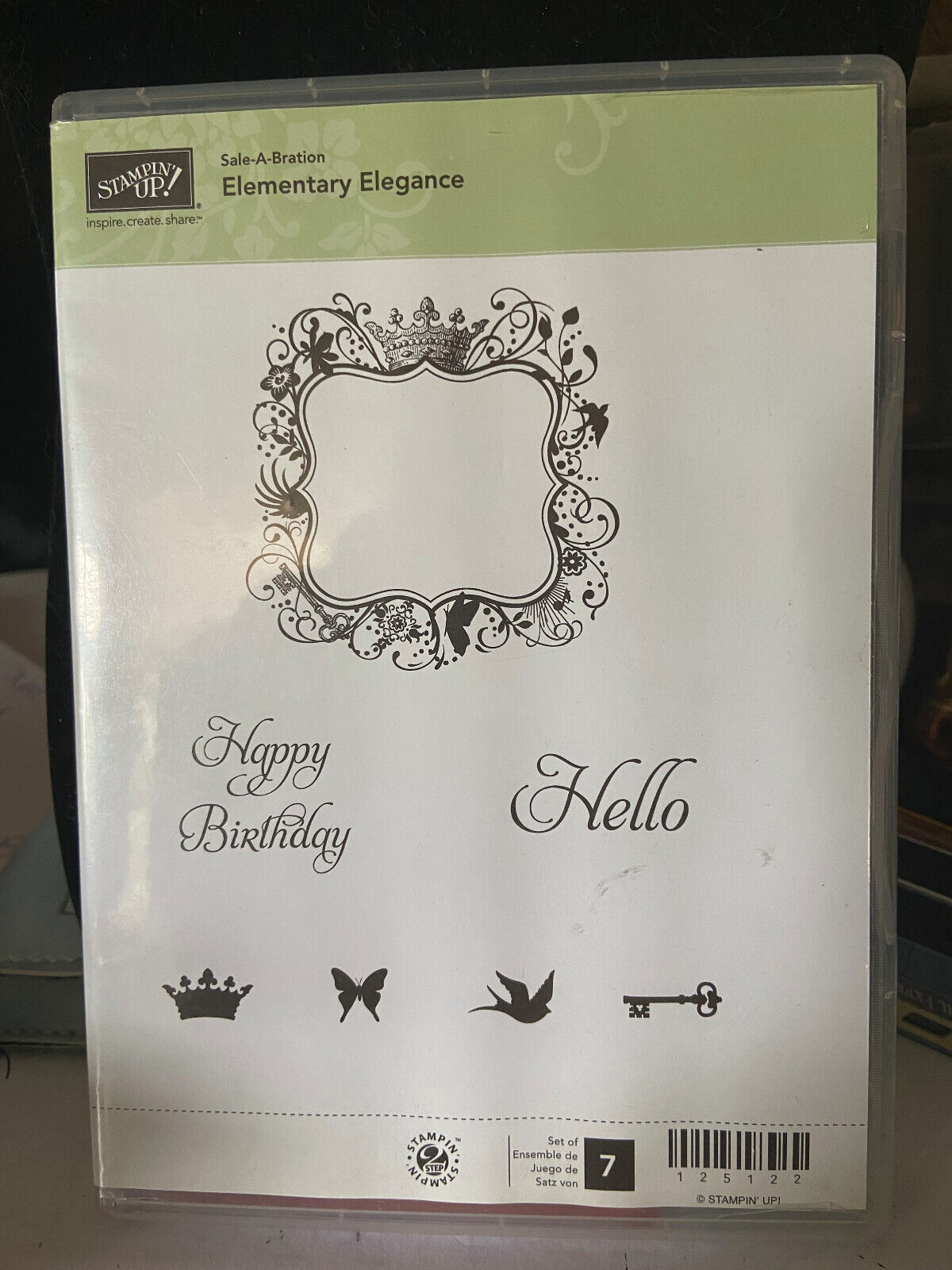 Stampin' Up ! Elementary Elegance Stamp Set #125122 | eBay