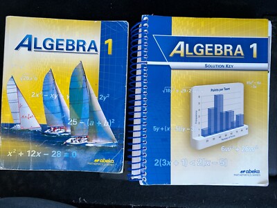 Abeka Algebra 1 Workbook + Solution Key | eBay