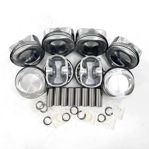 8x AJ133 508PN Piston & Ring For Land rover Range rover Jaguar 5.0L N/A ...