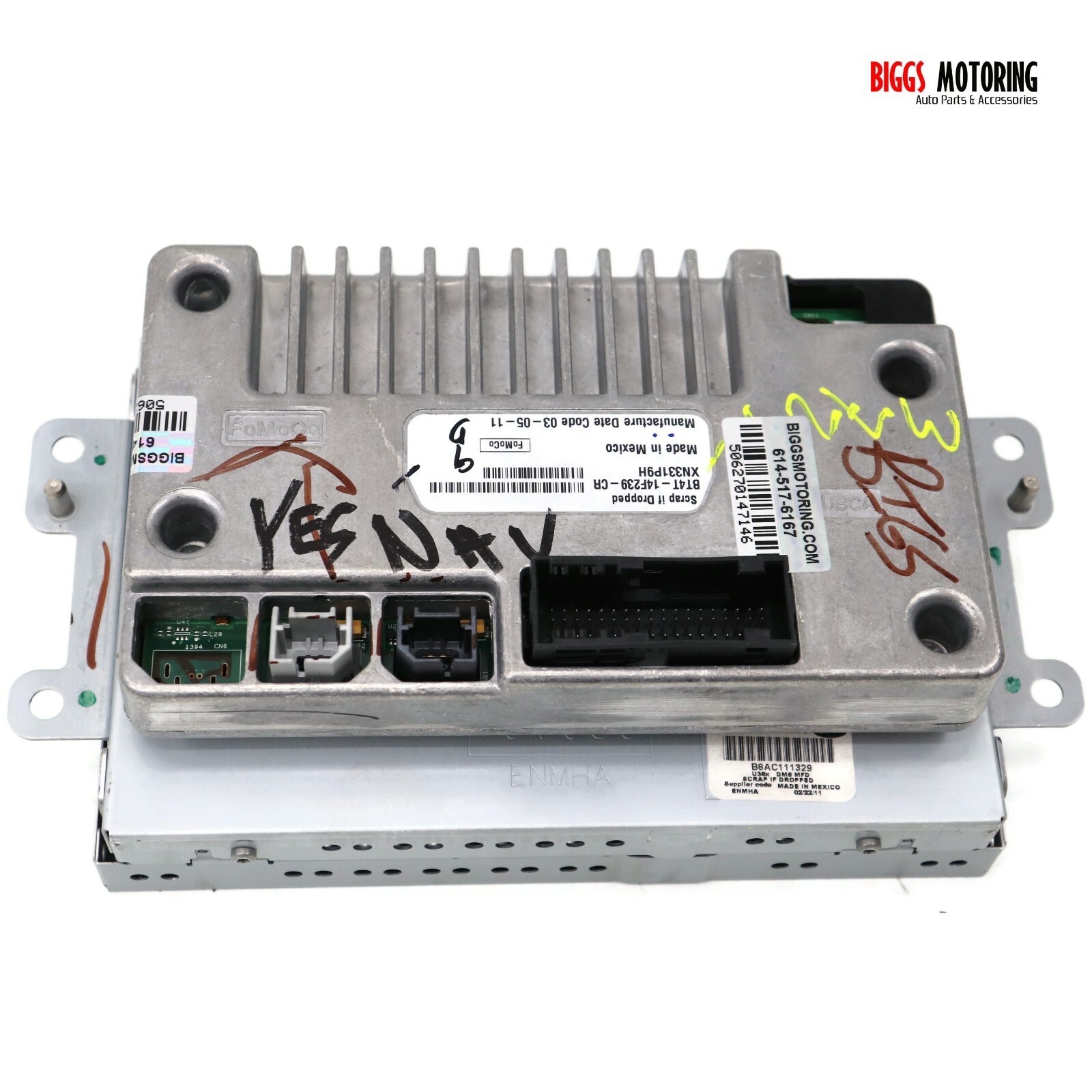 2011-2014 Ford Edge Radio Navigation Dash Display Screen BT4T-14F239-CR ...