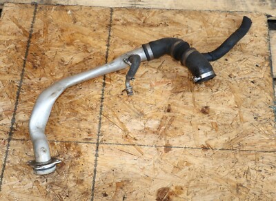 Engine Turbo Coolant Pipe Hose Feed Line Thermostat Inlet N55 OEM BMW ...