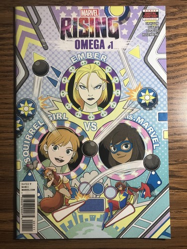MARVEL RISING OMEGA 1 EMBER MS MARVEL SQUIRREL GIRL Gurihiru Cover ...