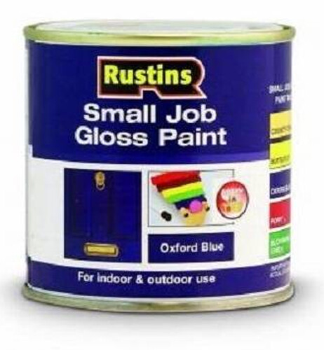 Small Job Gloss & Satin Colour Paint Rustins Indoor & Outdoor Use For ...