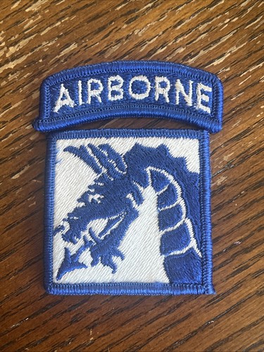 US ARMY 18TH AIRBORNE CORPS PATCH WITH AIRBORNE TAB - FULL COLOR | eBay