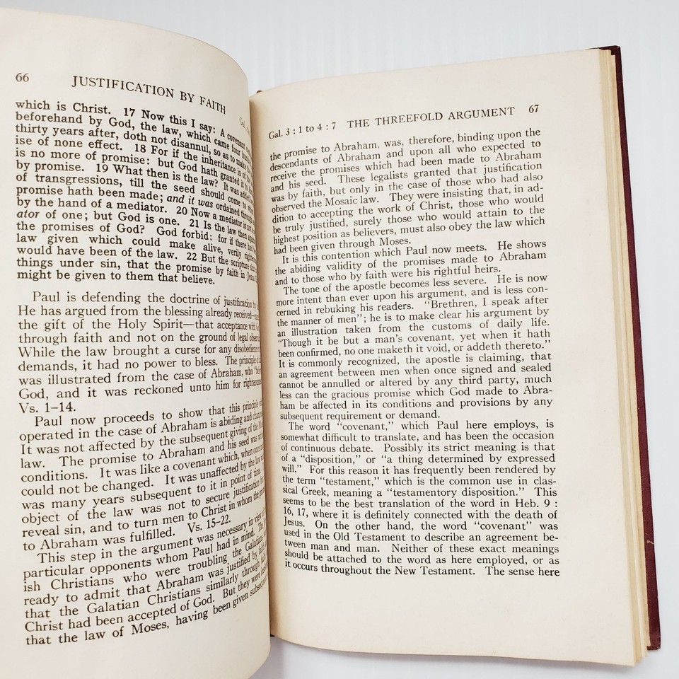 An Exposition The Epistles of Paul to the Galatians Charles Erdman Vintage Book | eBay