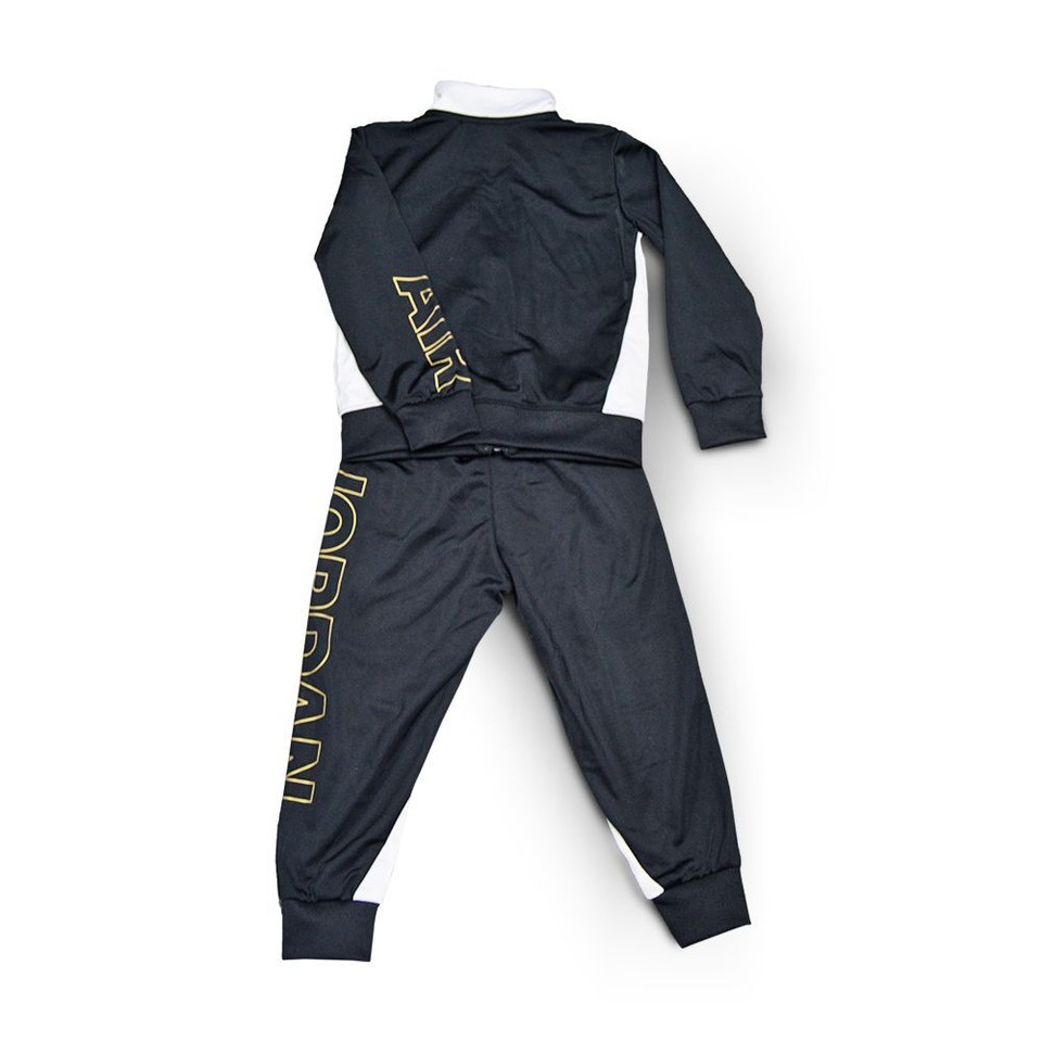 Boys Jordan 2 piece Set Tracksuit - 85C050 023 - Black | eBay UK