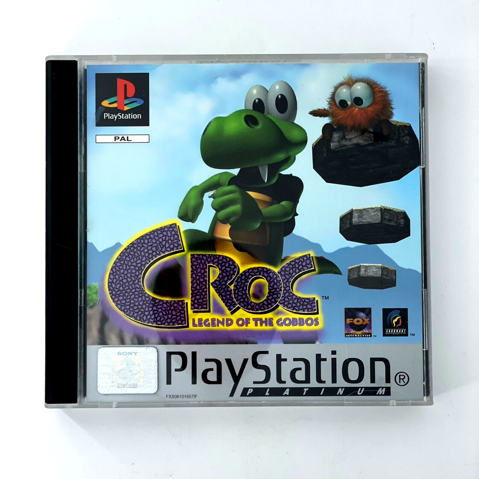 Croc Legend of the Gobbos PS1 Videogioco Completo Funzionante Ottime ...