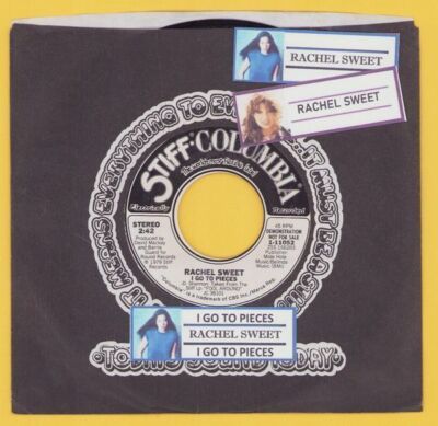 Sweet, Rachel - I Go To Pieces 11052 Promo Vinyl 45 rpm Record | eBay